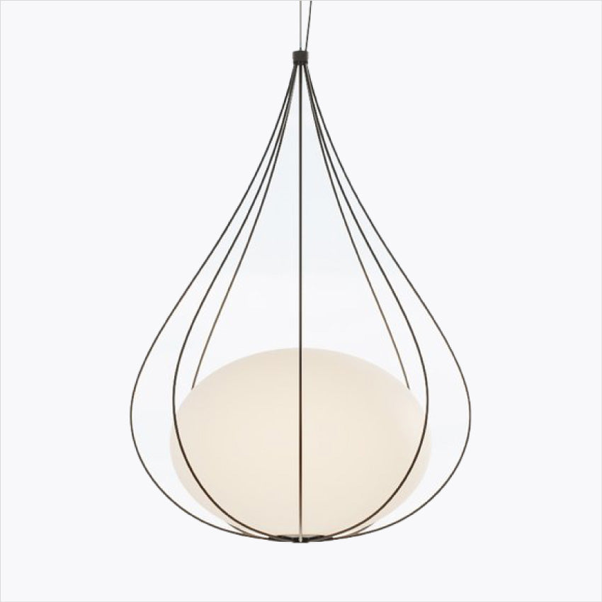 Hoop (Drop) Ceiling lamp - Pendant in 4 color choices – Svenska ...