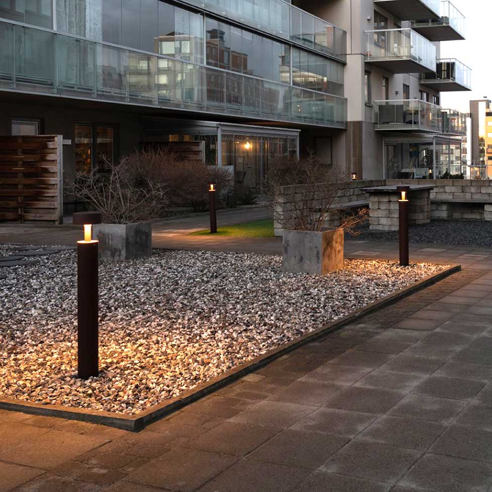 Plant - Outdoor lighting bollard | 3x2 alt. – Svenska Designlampor